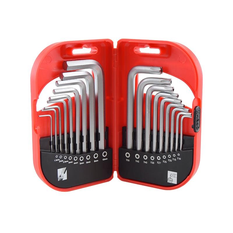 JUEGO LLAVES ALLEN-TORX 18 PCS PAMACON