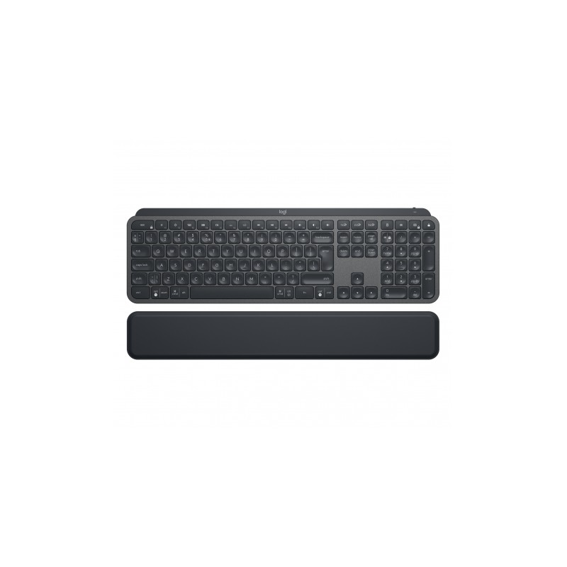 Logitech MX Keys Advanced Wireless Illuminated Keyboard teclado RF Wireless + Bluetooth QWERTY ...