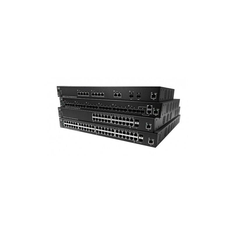 Cisco SX350X-12-K9-EU switch Gestionado L2/L3 10G Ethernet (100/1000 ...