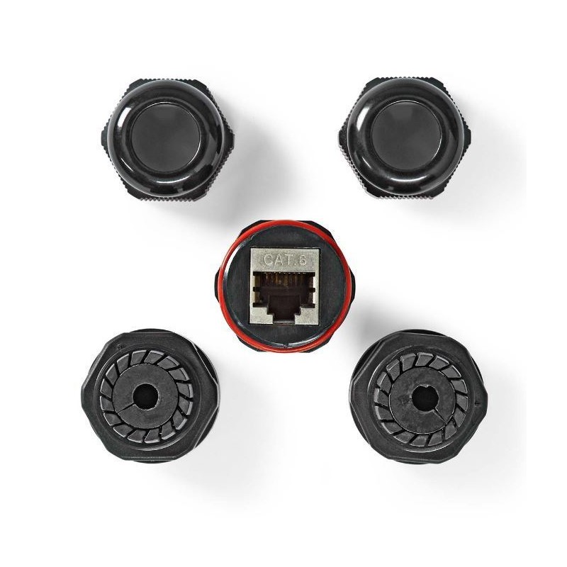 Adaptador H-H RJ45 CAT6 Exterior