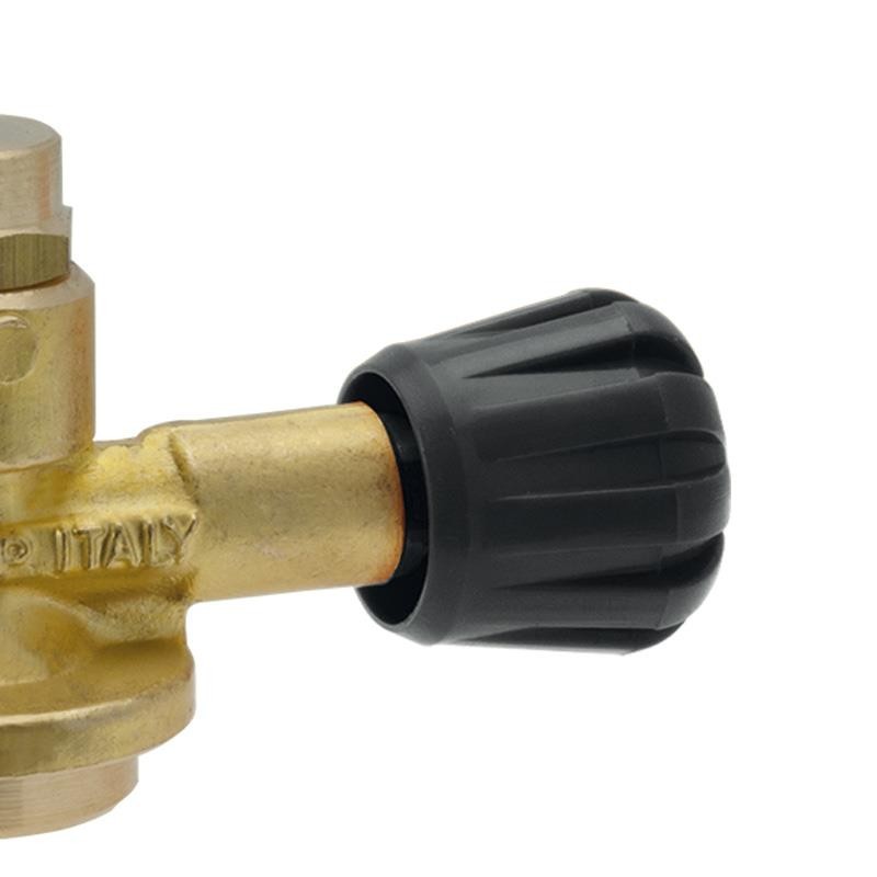 REDUCTOR DE GAS CON VÁLVULA ANTIRETORNO SET 90 OXYTURBO