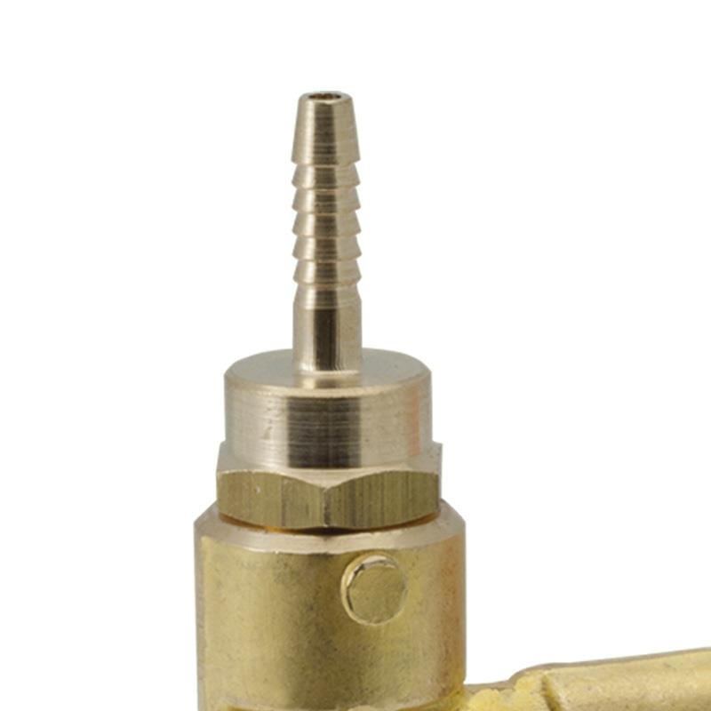 REDUCTOR DE GAS CON VÁLVULA ANTIRETORNO SET 90 OXYTURBO