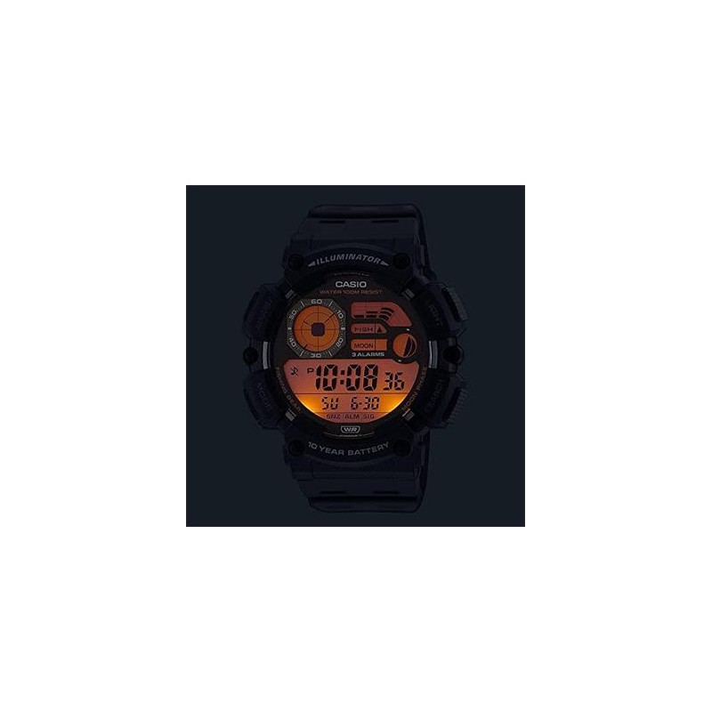 CASIO COLECCION WS-1500H-1AVEF Reloj Digital Negro Temporizador