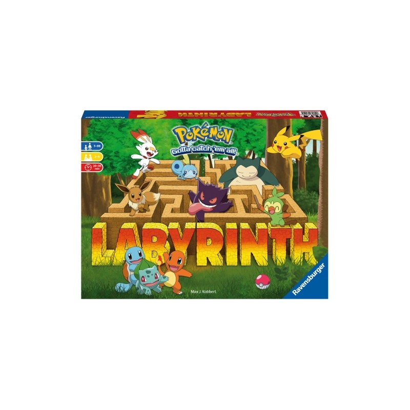 Ravensburger Pokémon Labyrinth Juego de mesa Familia