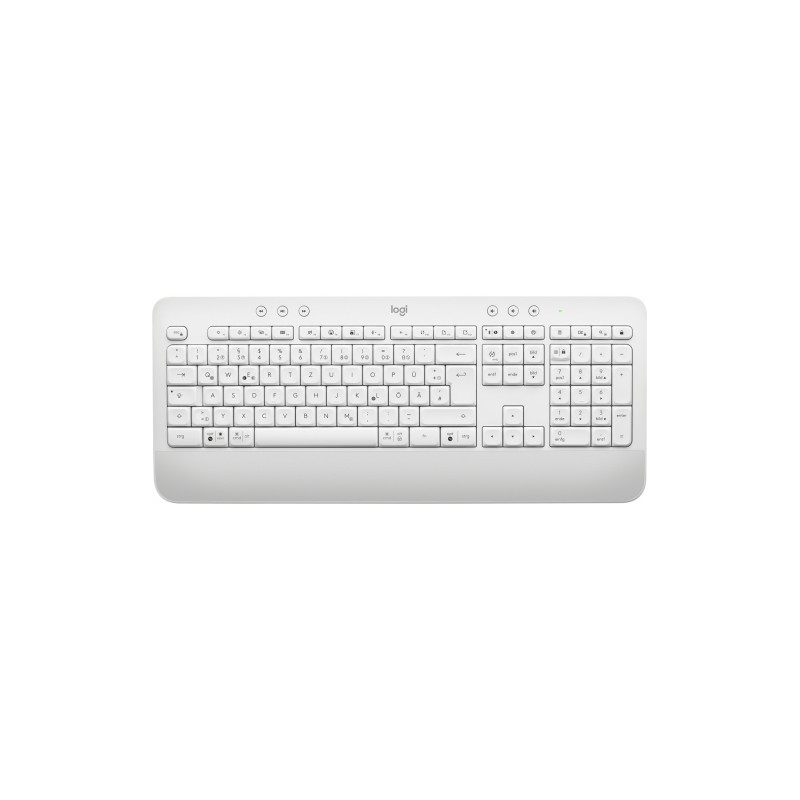 Logitech Signature K650 teclado Bluetooth QWERTZ Alemán Blanco