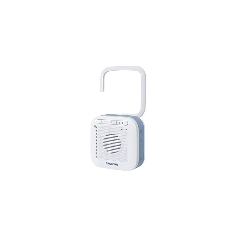 SANGEAN Altavoz Bluetooth Impermeable Para Ducha H200 Blanco