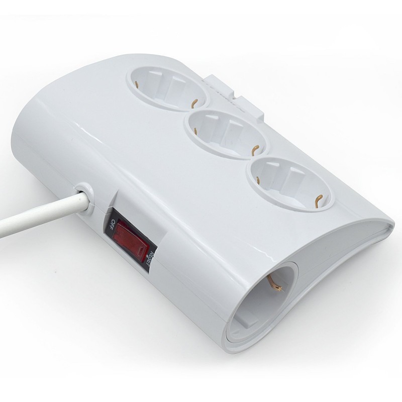 Regleta de 5 Tomas y 2 USB Ewent EW3935